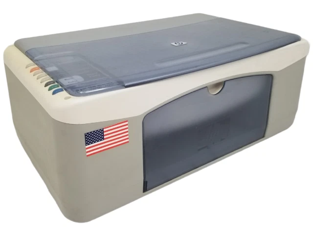 HP PSC 1210 All-In-One Printer Scanner Copier, Works Great -Refurbished ...