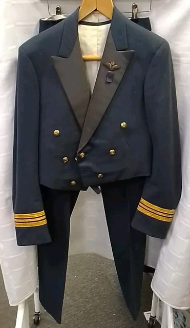 RAF MESS DRESS Officers Uniform - Vintage £9.99 - PicClick UK