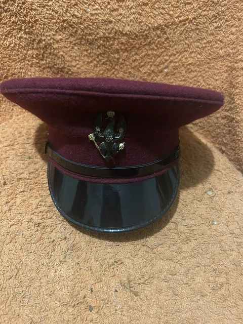 BRITISH ARMY 15TH/19TH The Kings Royal Hussars Peaked Parade Cap ...