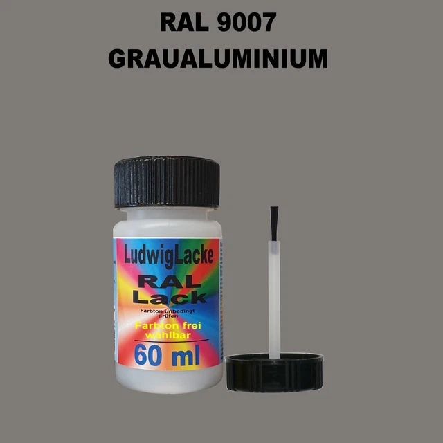 RAL 9007 ALUMINIUM Gris Satiné Stylo De Peinture 60ml Avec Pinceau EUR ...