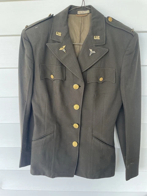 WW2 US ARMY Nurses Named Uniform £204.54 - PicClick UK