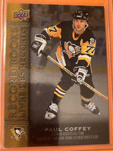 2023 UD TIM Hortons Record Books #RB-9 Paul Coffey Pittsburgh Penguins ...