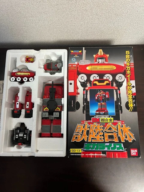 POWER RANGERS LOST Galaxy Gingaman DX Giga Rhinos Megazord BANDAI Japón ...