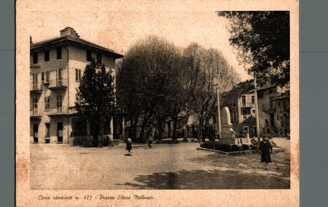 TORINO CORIO CANAVESE piazza Ettore Molinari F. Grande non spedita EUR ...