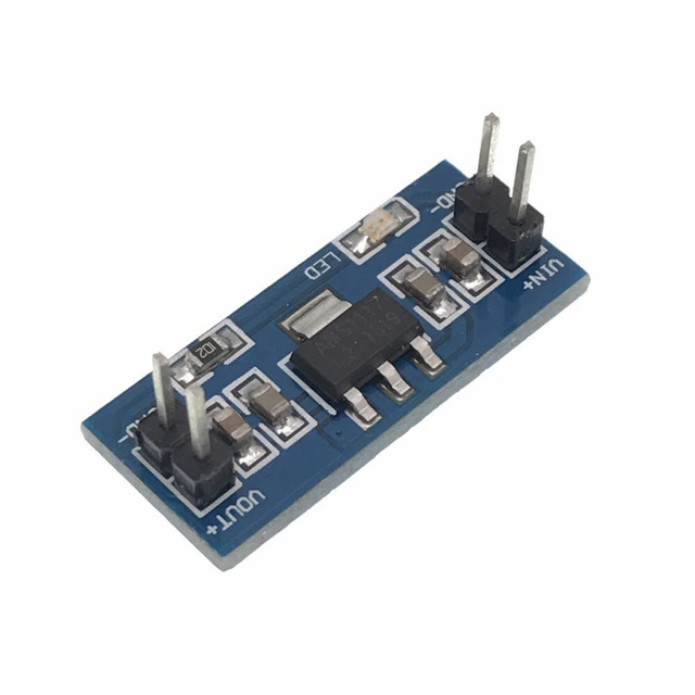 AMS1117 LDO DC 1.2-5V to 3.3V Step-Down Converter Voltage Regulator ...