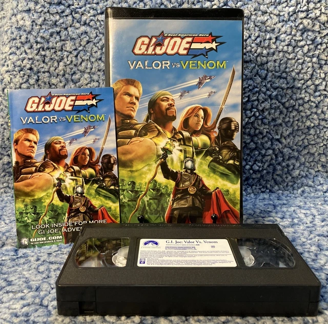 G.I. JOE: VALOR vs. Venom VHS 2004 Clamshell Movie Kids Cartoon £11.80 ...