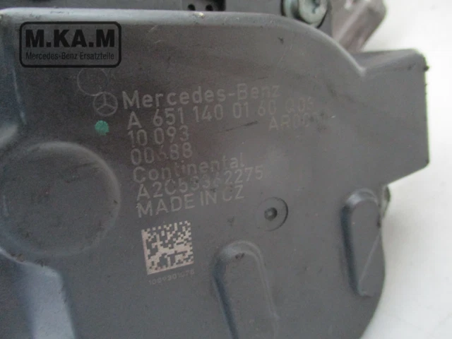 MERCEDES BENZ AGR Kühler A6511400075 Abgaskühler W212 E-Klasse ...