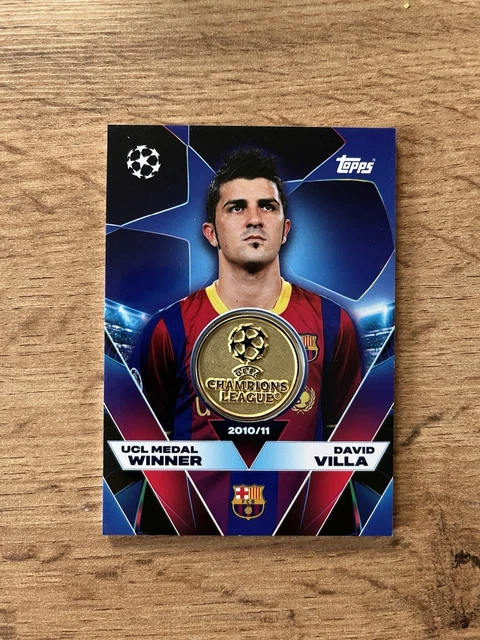 TOPPS MATCH ATTAX champions league 2025/26 Relic Karte David Villa EUR ...