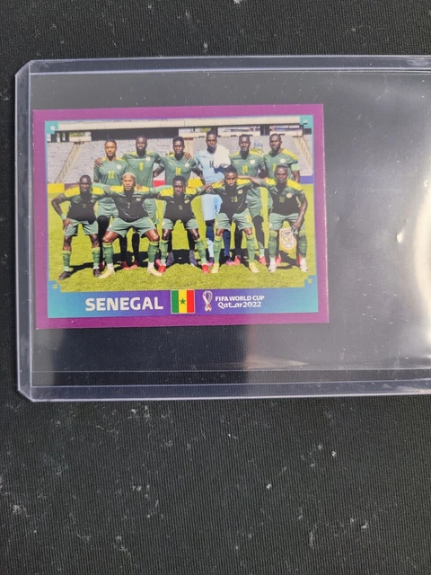 PANINI FIFA WORLD Cup Qatar 2022 Saudi Arabia Team Purple Parallel ...