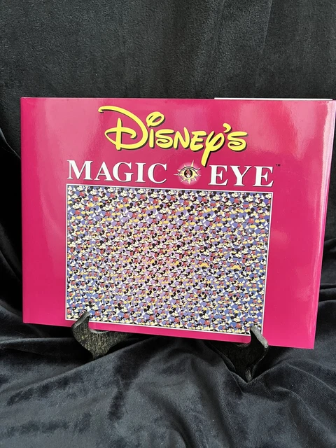 DISNEY’S MAGIC EYE Book 3D Illusions by N. E. Thing Enterprises Vintage ...