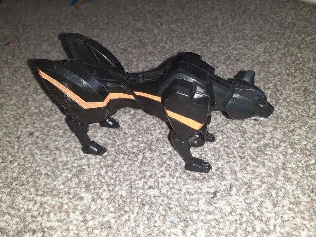 POWER RANGERS JUNGLE Fury Beast Master Megazord Black Leopard Cat Zord ...