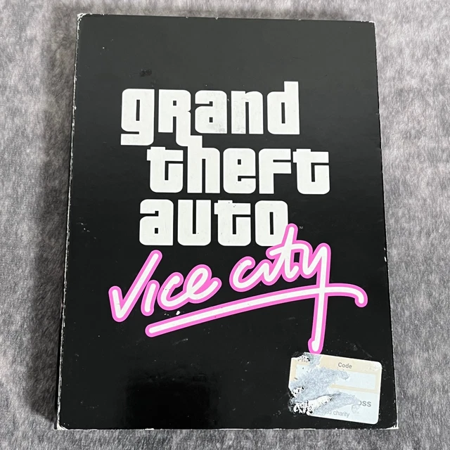 GRAND THEFT AUTO Vice City PC Game Inc Map CD-Rom GTA Rockstar EUR 8,93 ...