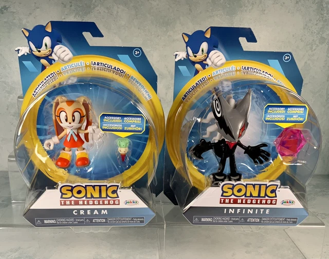 SONIC THE HEDGEHOG Wave 13 Cream The Rabbit & Infinite 10cm Action ...