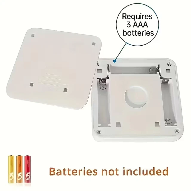 6-LED MOTION SENSOR Stair Wall Light, Battery-Powered Wireless Night ...