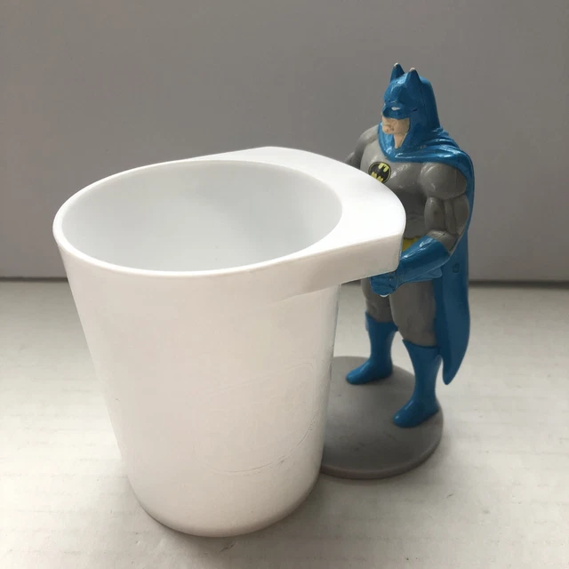 VINTAGE 1988 BURGER King Batman Plastic Cup Figure DC Comics Cup D ...