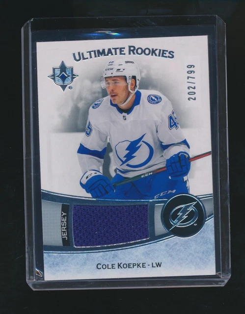 MAILLOT RC COLE Koepke 2022-23 Ultimate Collection Ultimate Rookies 202 ...