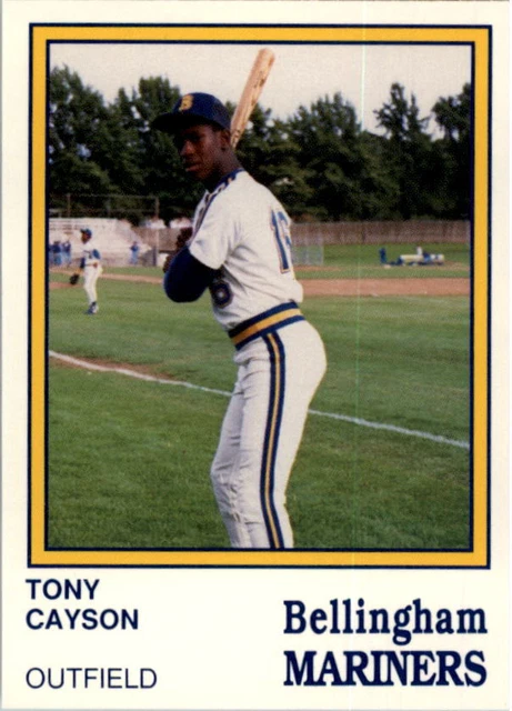1987 BELLINGHAM MARINERS Team Issue #20 Tony Cayson EUR 1,63 - PicClick FR