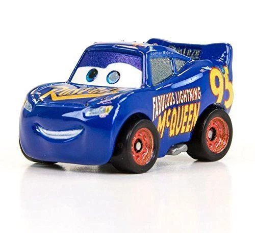 DISNEY PIXAR AUTOS Fabulous Lightning Mcqueen Mattel Mini Racer ...
