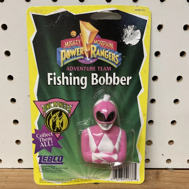 MIGHTY MORPHIN PINK POWER RANGERS ADVENTURE TEAM FISHING BOBBER by ...