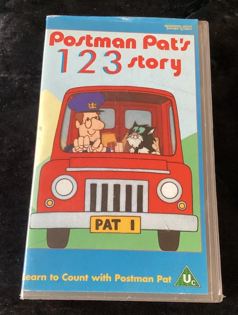 POSTMAN PAT'S 123 Story Learn to Count VHS Tape G £10.99 - PicClick UK