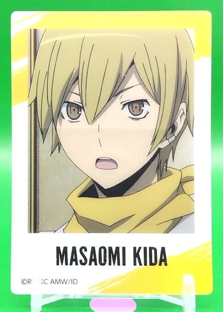 CARTA PLASTICA MASAOMI Kida Durarara Japanese Anime Da Collezione ...