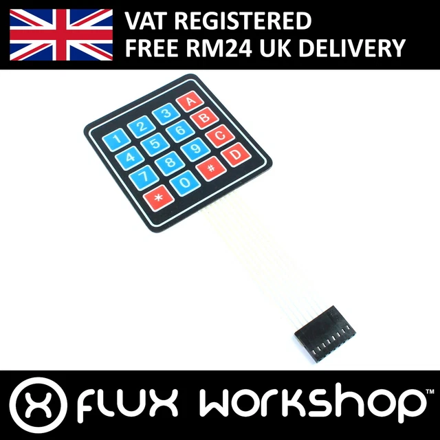 4X4 Matrix Keypad Membrane Switch FOR SALE! - PicClick