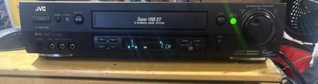 JVC HR-S7600U SUPER Vhs S-Vhs Et Professional Vcr 4 Video Transfer To ...