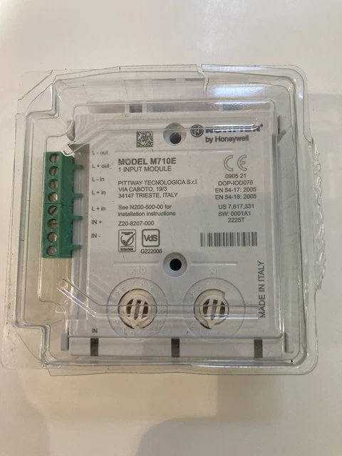 NOTIFIER M701E ANALOGUE Addressable Single Input Control Module £25.00 ...