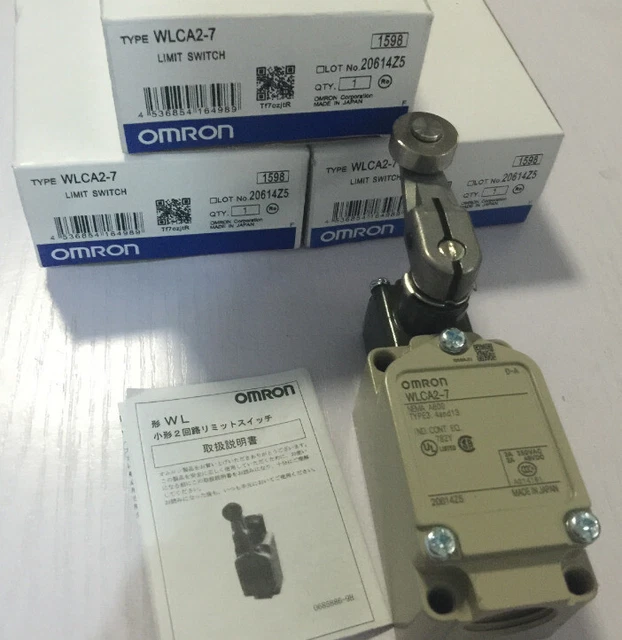 NEW IN BOX for Omron Limit Switch WLCA2-7，WLCA2-7 EUR 56,38 - PicClick FR