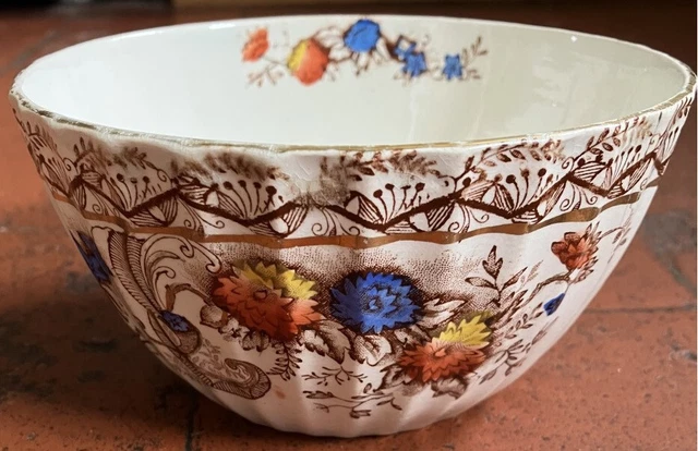 BOWL ANTIQUE CERAMICS D.M. & Sons Kent Model David Methven's Kircaldy ...