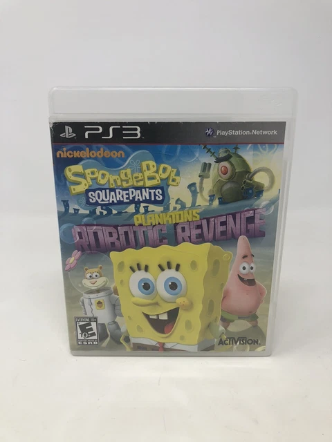 SPONGEBOB SQUAREPANTS: PLANKTON'S Robotic Revenge (Sony PlayStation 3 ...
