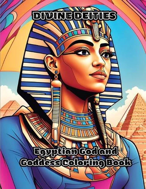 DIVINE DEITIES: EGYPTIAN God and Goddess Coloring Book by Colorzen ...