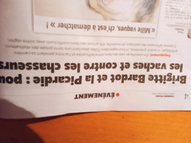 COURRIER PICARD BRIGITTE Bardot EUR 7,00 - PicClick FR