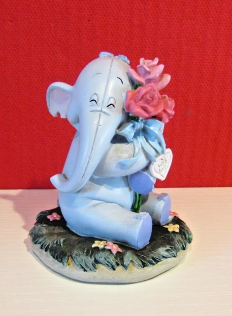 RARE DISNEY STORE Winnie The Pooh Lumpy Heffalump Figurine With Love ...