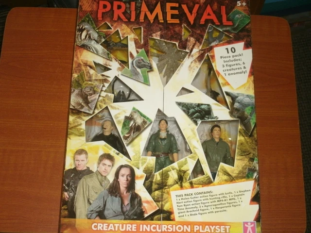 PRIMEVAL 'CREATURE INCURSION Playset' 2006 Helen Cutter, Stephen Hart ...