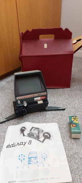 VINTAGE MURAY EDIRAY 8 viewer editor for 8mm cine film (parts / spares ...