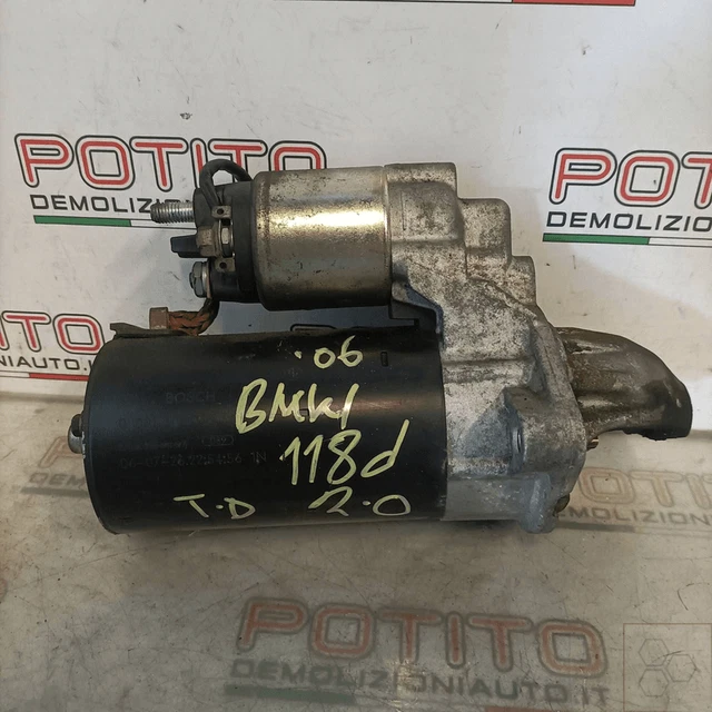 12417798035 MOTORINO AVVIAMENTO per BMW SERIE 1 (E87) 8d Ber. 2003-2007 ...