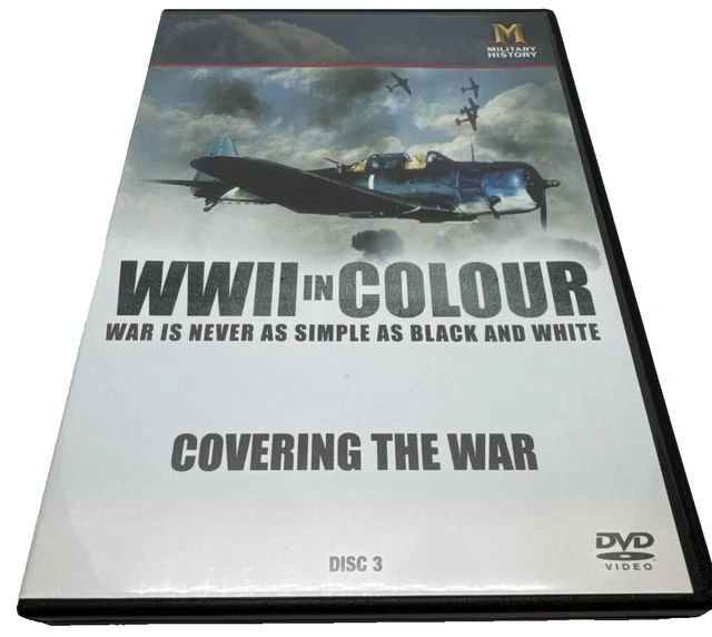 WW2 IN COLOUR Covering The War DVD Disc 3 £11.11 - PicClick UK