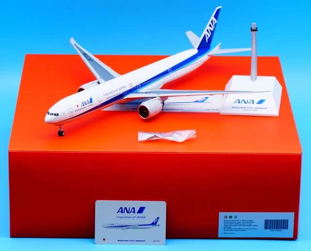 JC WINGS 1:200 ANA All Nippon Boeing B777-300ER Diecast Aircraft Model ...