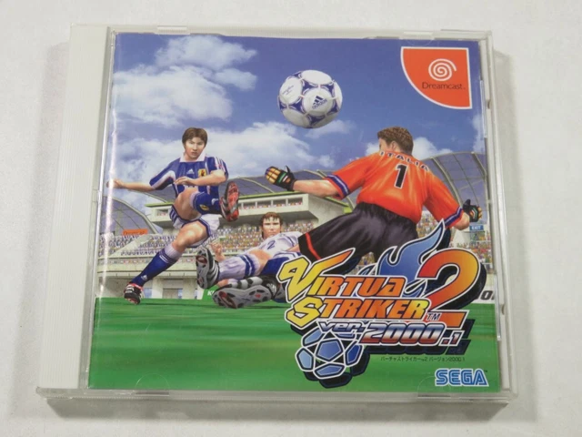 VIRTUA STRIKER VER.2000.1 Sega Dreamcast (Dc) Ntsc-Japan (Complete With ...
