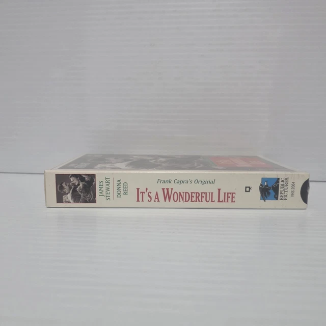 IT’S A WONDERFUL Life VHS 1993 Republic Pictures Original Uncut Version ...