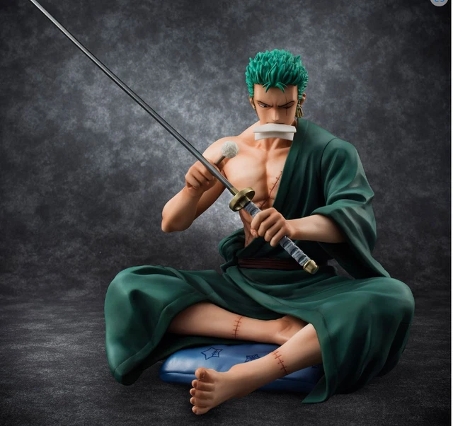 ANIME ONE PIECE Roronoa Zoro PVC Action Model Figure Collection ...