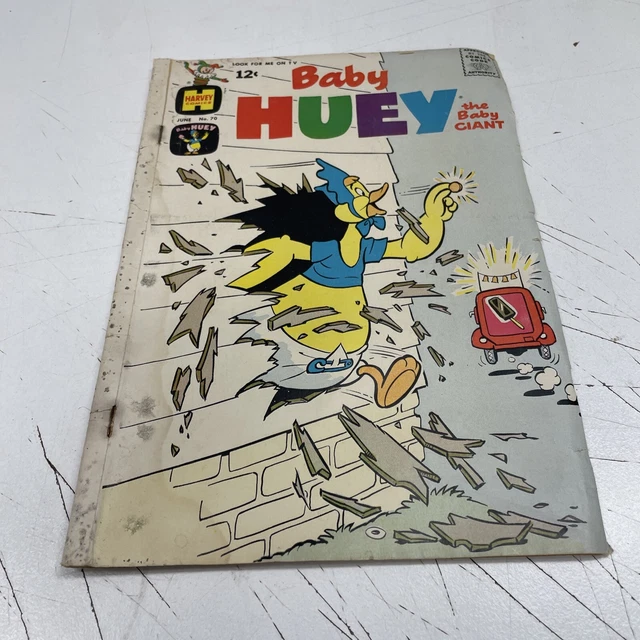 ORIGINAL RETRO COMIC Book Cartoon Kids - Harvey Baby Huey Baby Giant ...