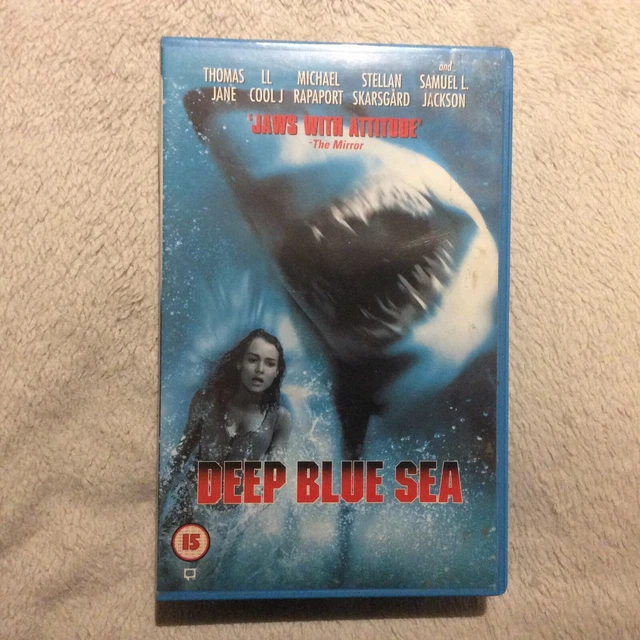 TESTED BIG BOX, Ex Rental VHS Tape - Deep Blue Sea EUR 6,00 - PicClick DE