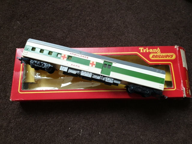 HORNBY TRIANG BATTLESPACE nato Rare Wagon hospital coach £18.00 ...