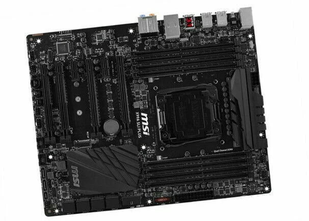 MSI X99A SLI PLUS LGA 2011-3 DDR4 SATA USB3.1 Intel X99 Motherboard ATX ...