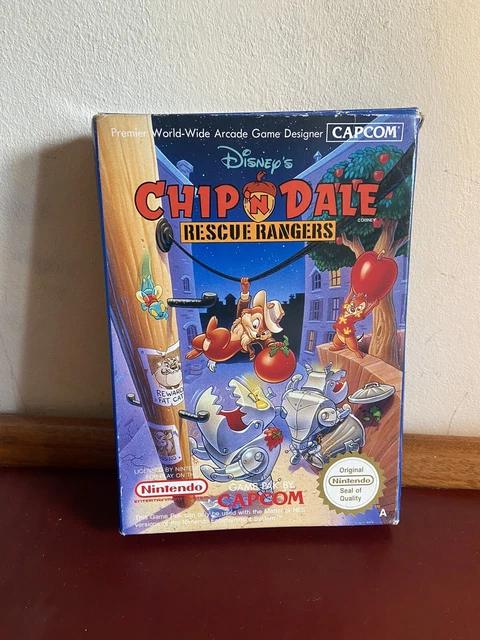DISNEY CHIP N Dale Rescue Rangers NES Nintendo Boxed PAL £52.72 - PicClick UK