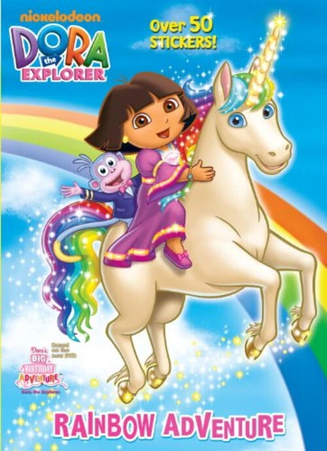 RAINBOW ADVENTURE DORA the Explorer Paperback Golden Books £8.30 ...