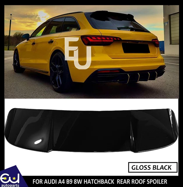 FOR AUDI A4 S4 B9 8W Avant Allroad Rs4 Look Rear Roof Boot Spoiler ...