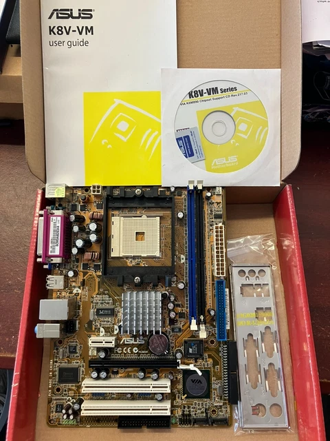 ASUS K8V-VM SOCKET 754 AMD Athlon and Sempron Motherboard $86.24 ...